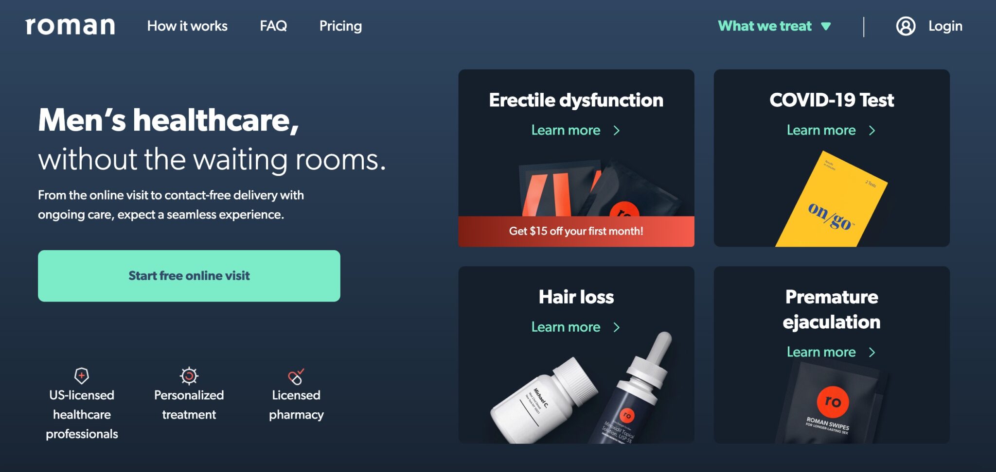 Roman Review: Is This Erectile Dysfunction Treatment Legit? - USARx.com