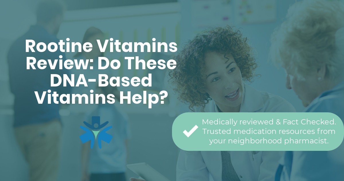 Rootine Vitamins Review: Do These DNA-Based Vitamins Help? - USARx.com